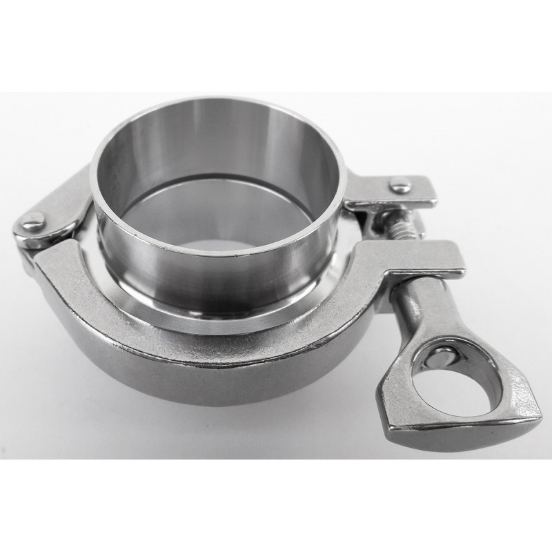 CLAMP 51 INOX INOX INOX CONNETTORE Tri-Clamp DN50 / 52mm TC
