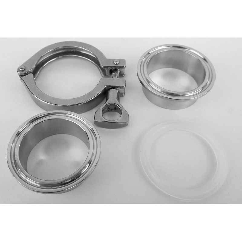 CLAMP 51 STAINLESS STAINLESS STAINLESS CONNECTOR Tri-Clamp DN50 / 52mm TC