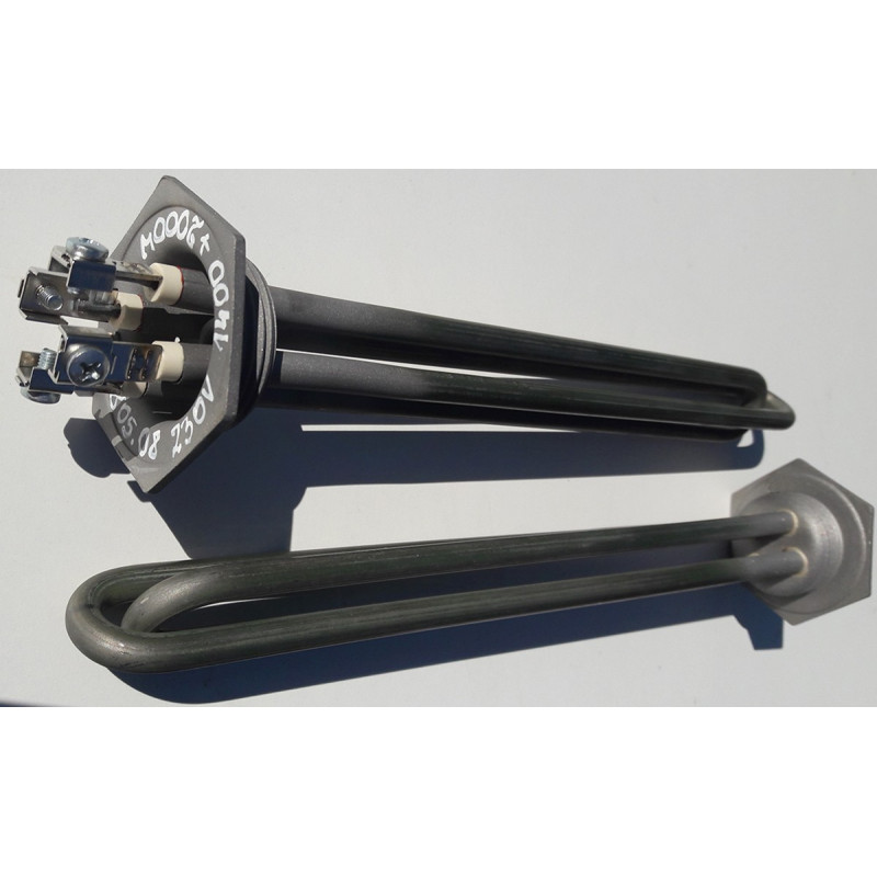 DOUBLE HEATER 1400/2000W 5/4 FOR DISTILLATOR STAINLESS